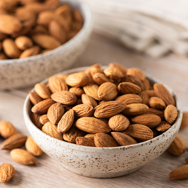 5 benefícios das amêndoas