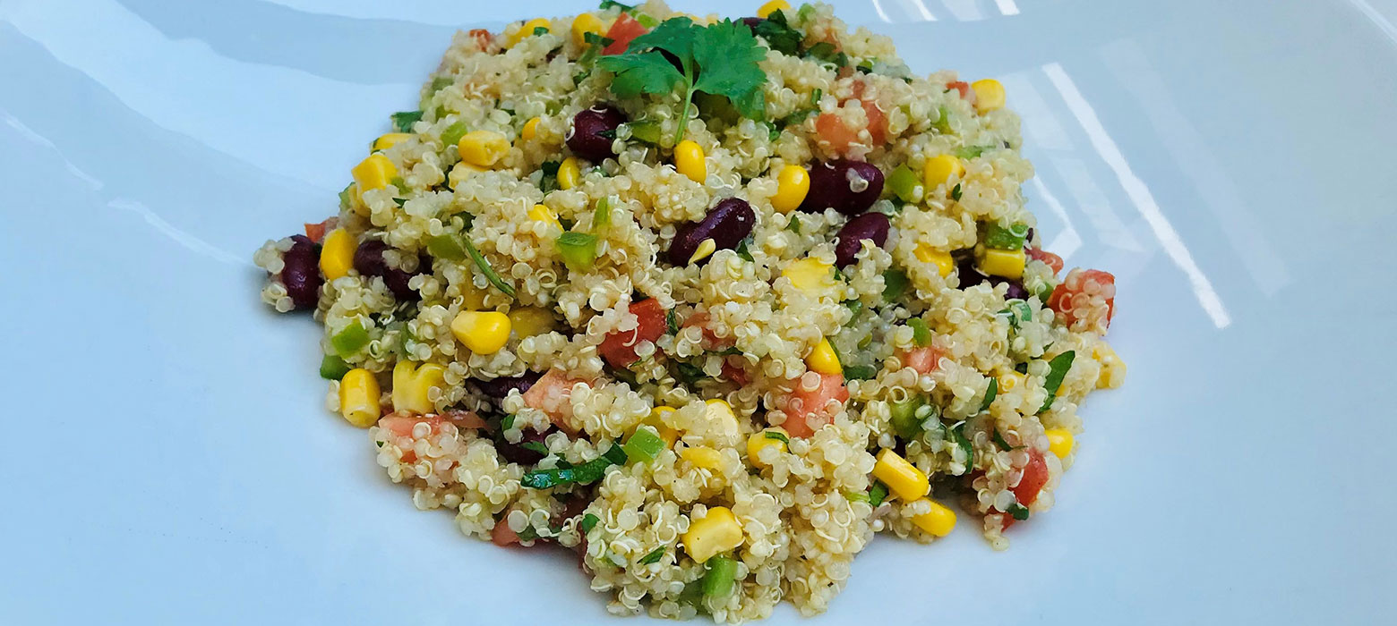 Holmes Place Café Recipe: Mexican quinoa salad